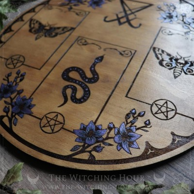 Sigil of Lucifer tarot and oracle spread board
